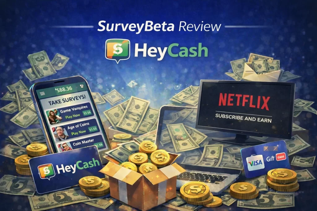 HeyCash Quick Review - SurveyBeta