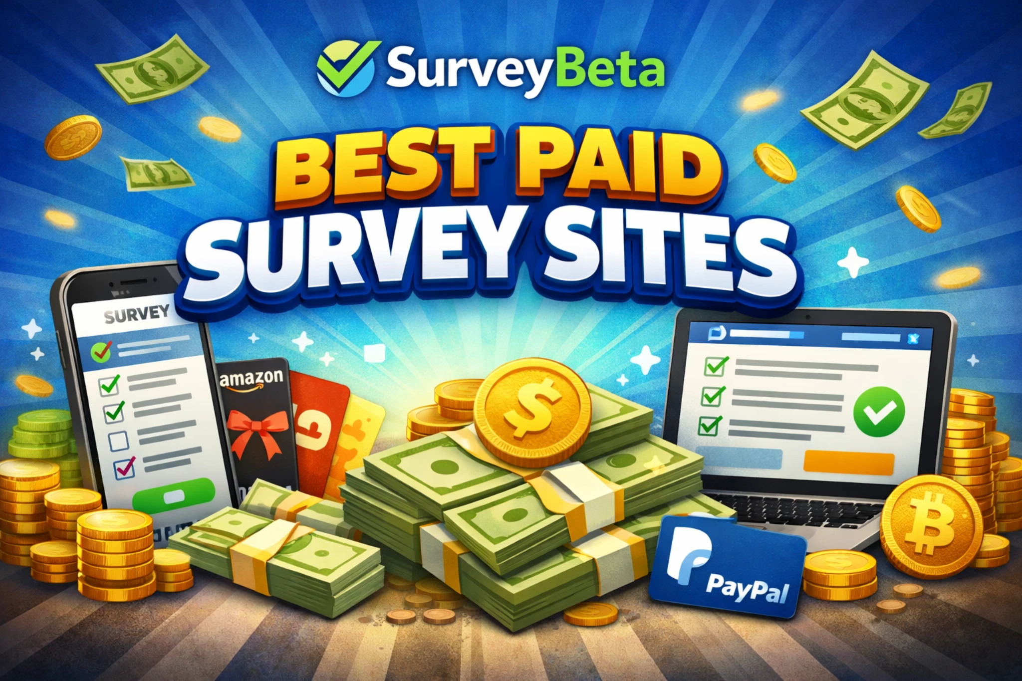 Best Paid Survey Sites - SurveyBeta